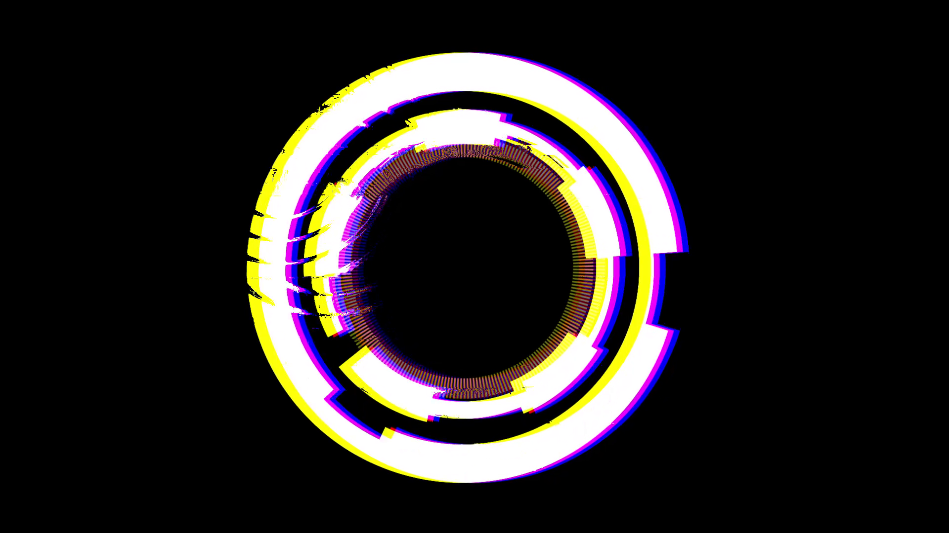 Big Glitch Circle Pack - 43 Animated Overlay Circles — Free Stock ...