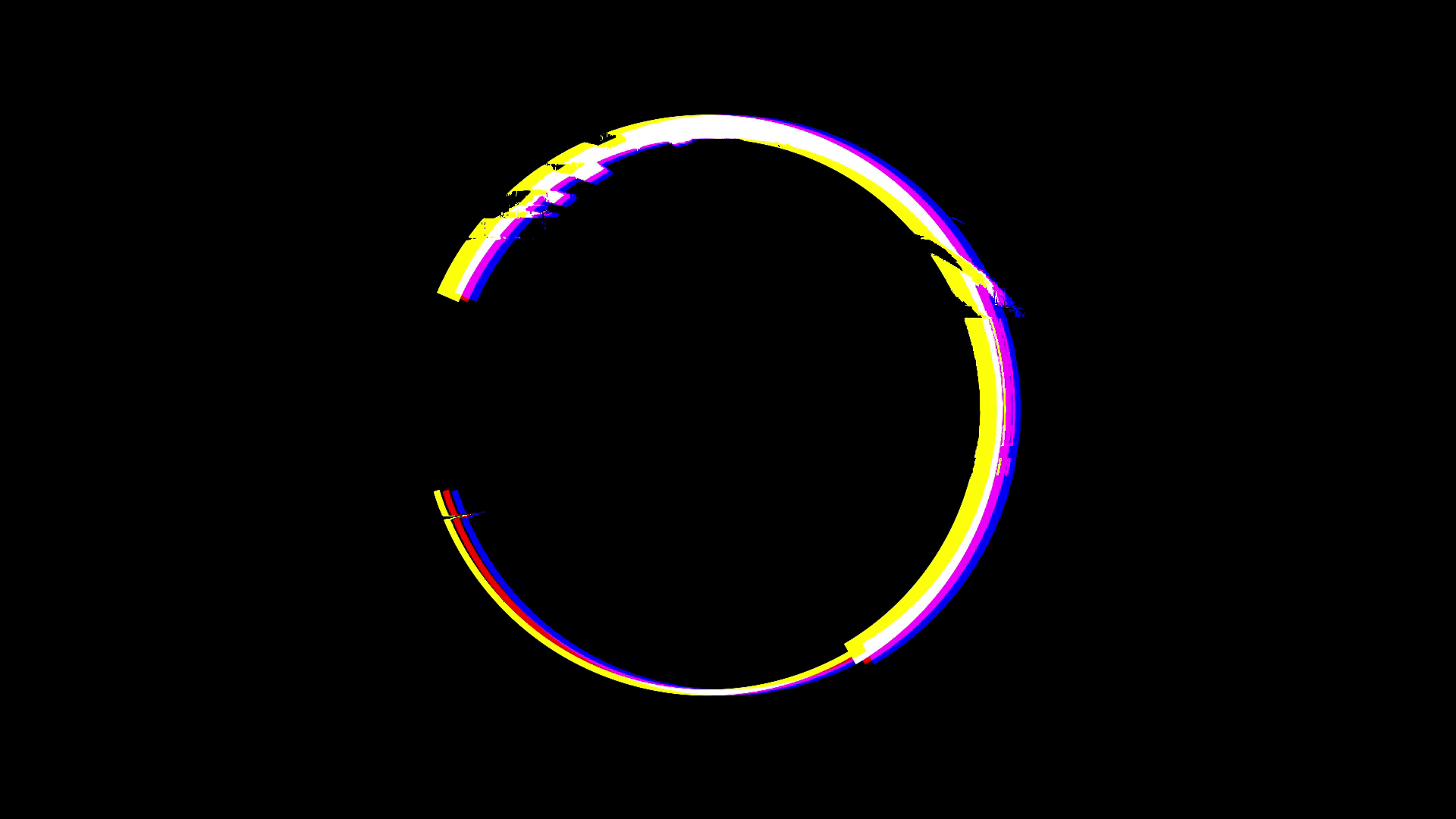 Big Glitch Circle Pack - 43 Animated Overlay Circles — Free Stock ...