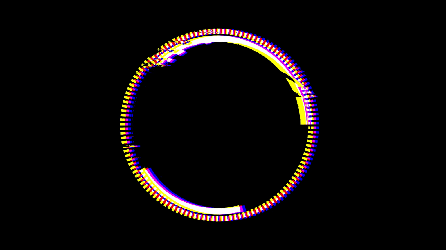 Big Glitch Circle Pack - 43 Animated Overlay Circles — Free Stock ...