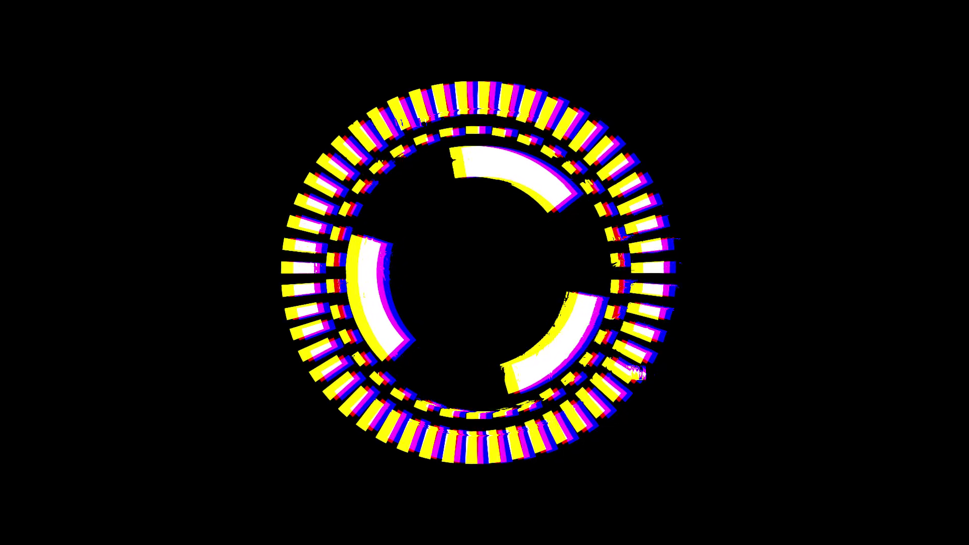 Big Glitch Circle Pack - 43 Animated Overlay Circles — Free Stock ...