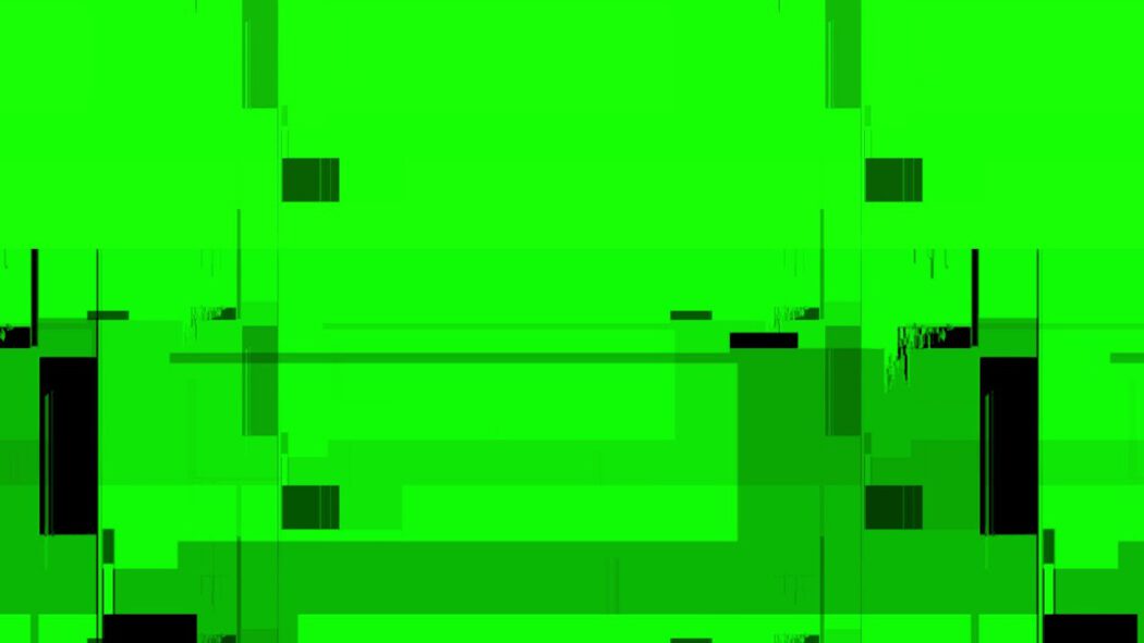 Green Screen TV VHS VCR Rewind Effect