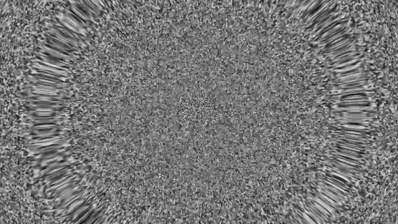 Static TV Overlay Background Round Noise Loop — Free Stock Footage Archive
