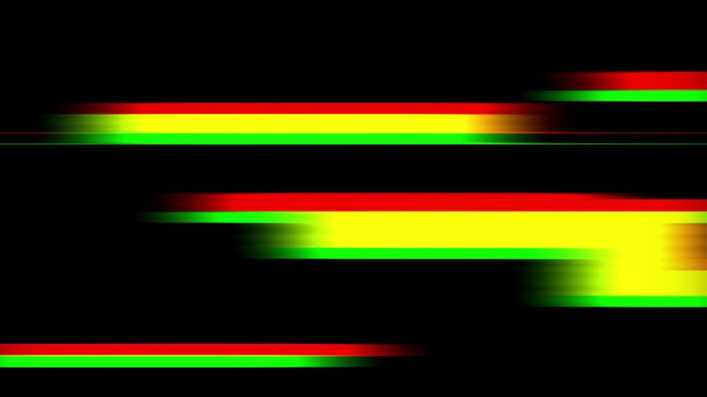 Retro Stripes Monitor Screen Video + Project File