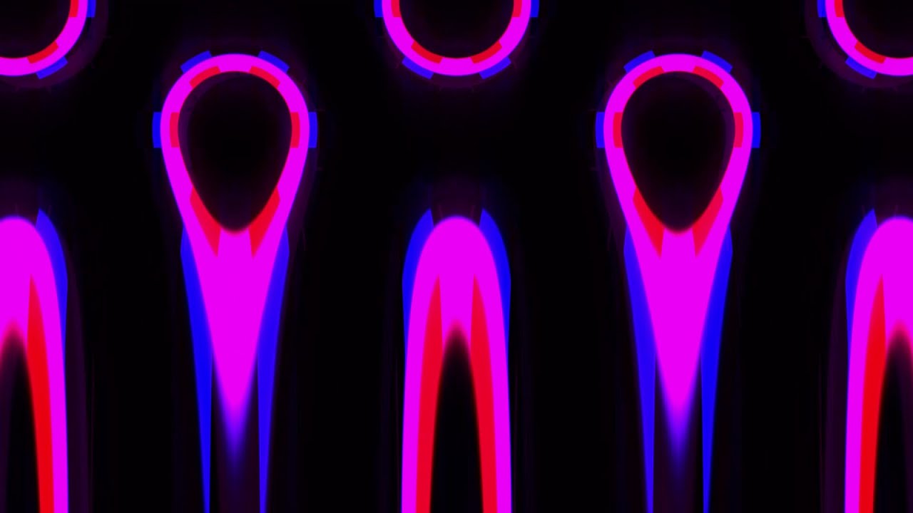 Trippy Glitch Circles - Psychedelic Background Effect Loop — Free Stock ...