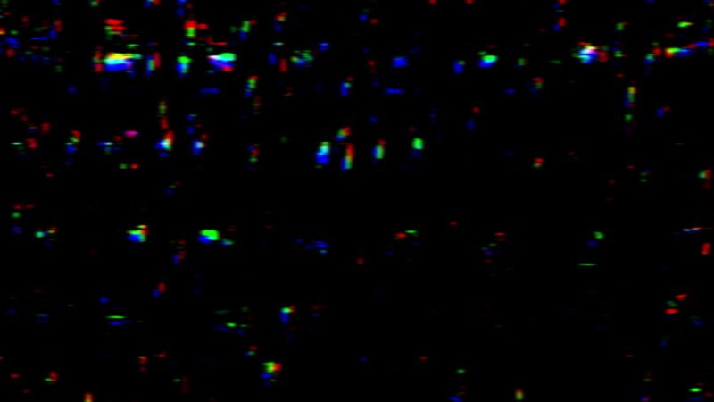 RGB Light Spot - Psychedelic Glitch Effect Loop