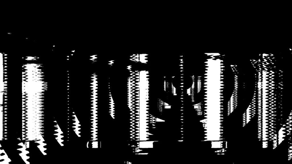 Digital Green Screen Glitch Transition - Broken Blocks
