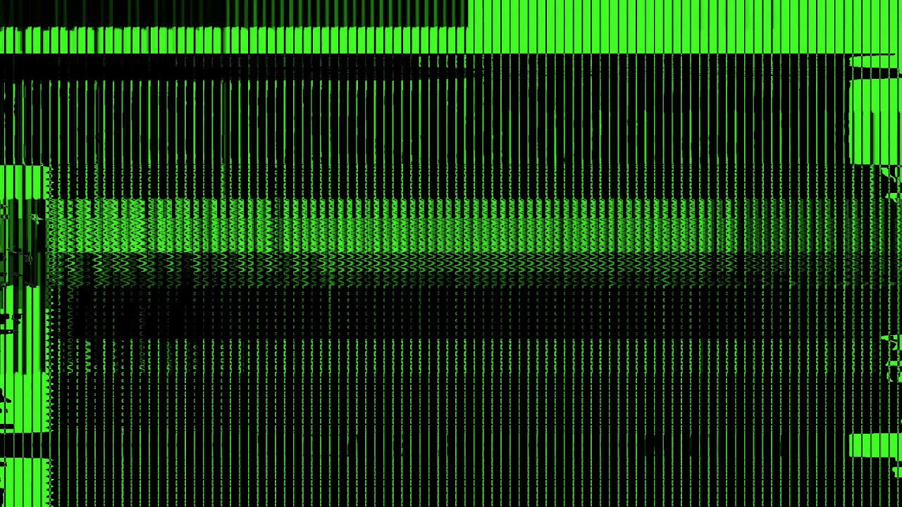 Colorful Glitch Bar Overlay - Loop Effect