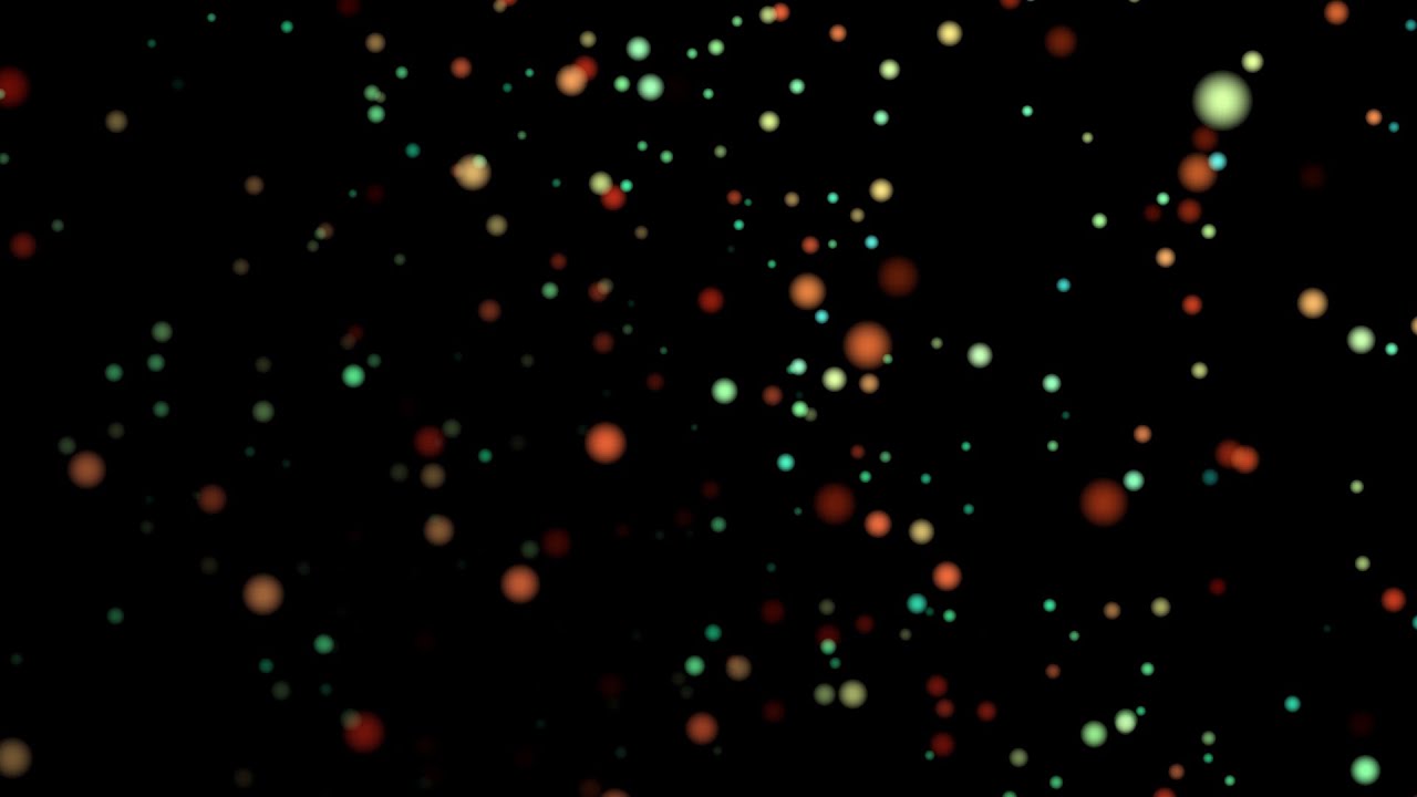 Beautiful Abstract Particles - Effect Loop + Project File — Free Stock Footage Archive