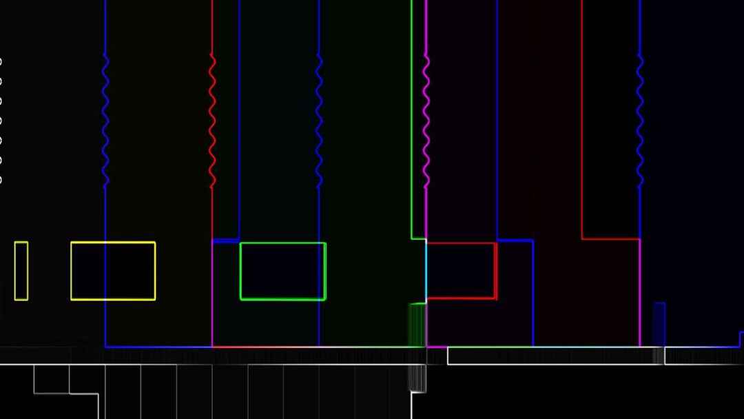 Glitched Particles Overlay Particle Layer