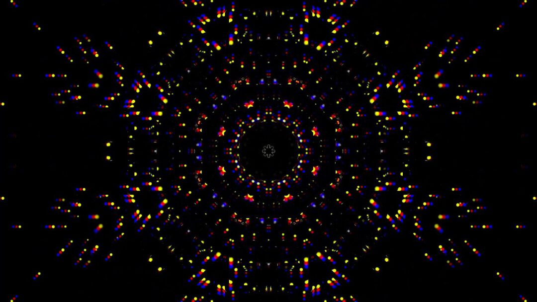 4K Lateral Light Leak - Glitch Effect