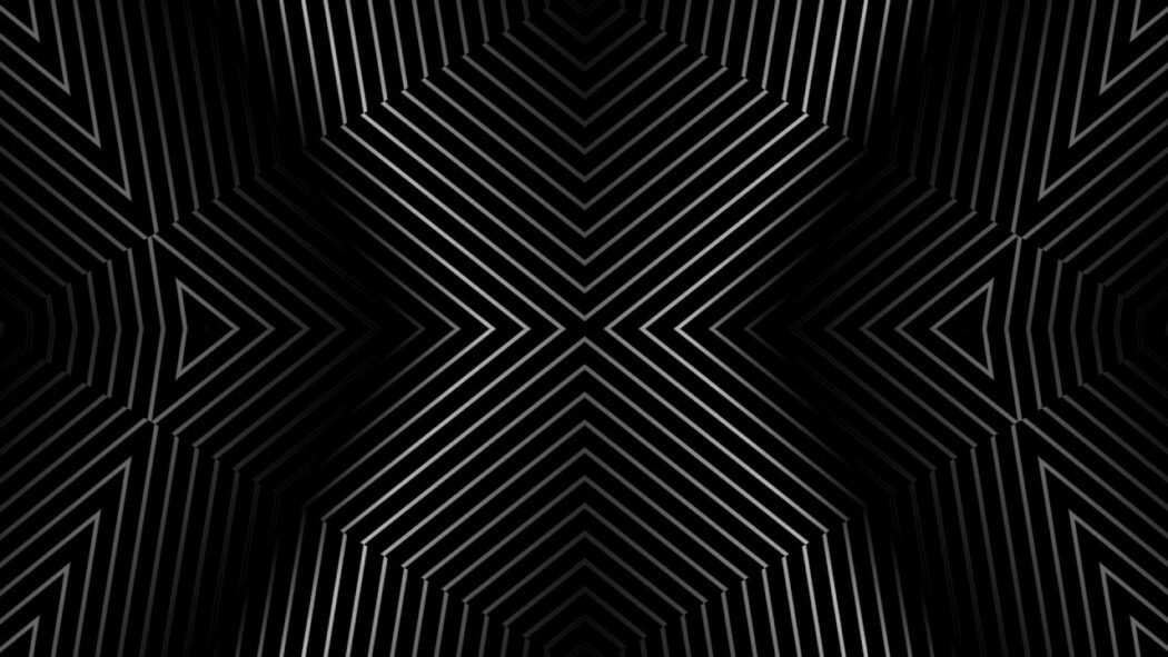 Dark TV Static - Black Glitch - VHS Layer