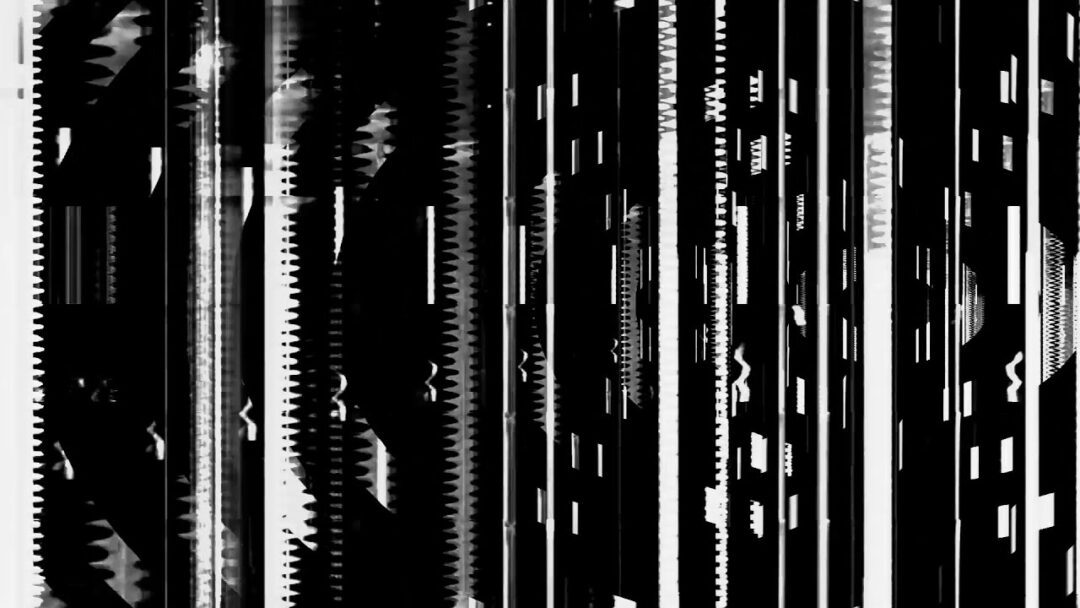 Static TV Glitch - Broken Screen Effect