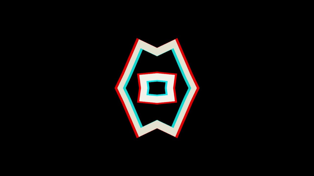 Small RGB Glitch Symbol - Digital Effect Logo — Free Stock Footage Archive