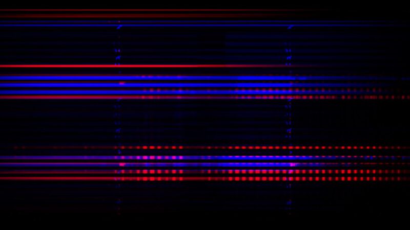 Vertical Glitch Error Lines - RGB Shake Vibe FX