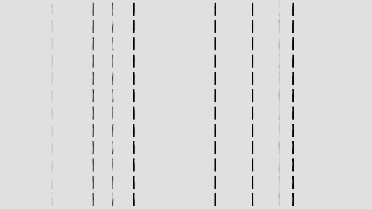 Black Dashed Lines - Film Overlay Loop — Free Stock Footage Archive
