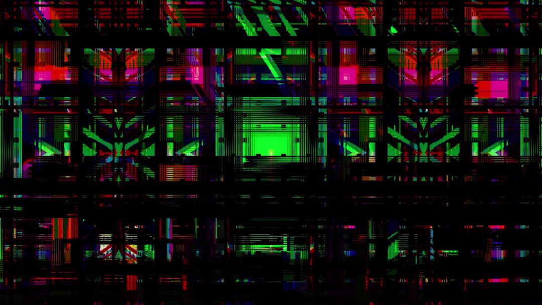 Defect Retro Computer Screen - Broken Monitor Effect Loop — Free Stock ...