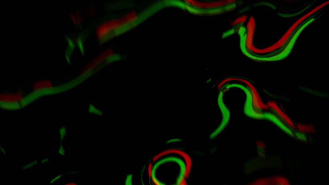 Trippy Green Rectangle - VJ Background Loop