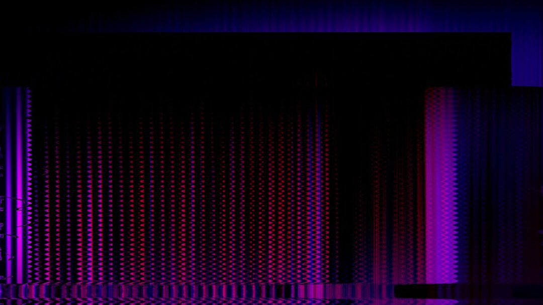 Flickering Grid - Creepy Overlay Horror Effect