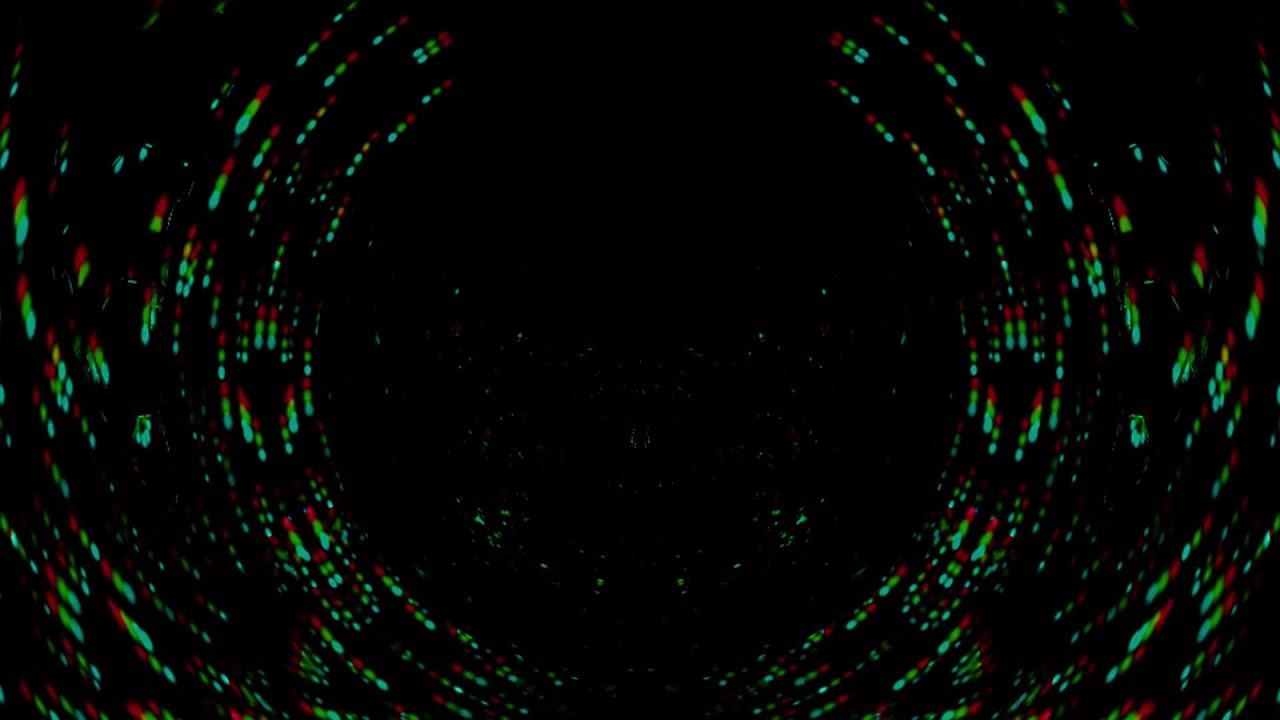 Glitch Particle Frame Effect Loop Layer — Free Stock Footage Archive
