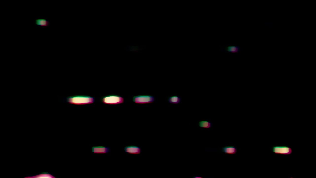 Retro Glitch Light Spots - Effect Loop — Free Stock Footage Archive