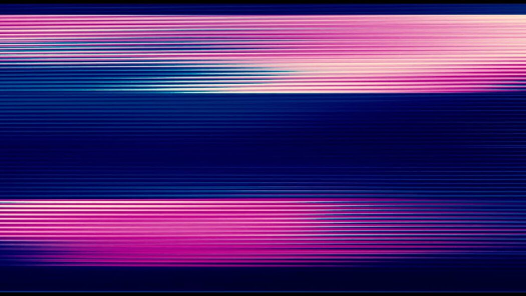 Glitch Screen Pink Panic - Overlay Error Effect Loop