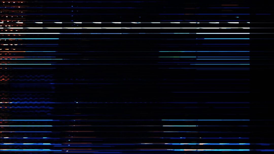 Vertical Glitch Grid - Green Screen Transition