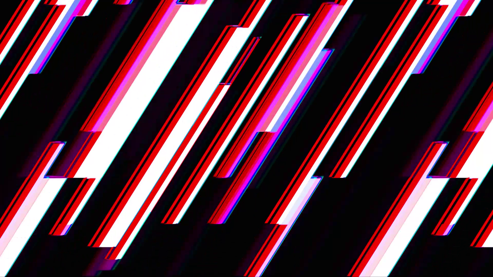 Minimal VHS Rewind Effect Black & White Overlay Loop