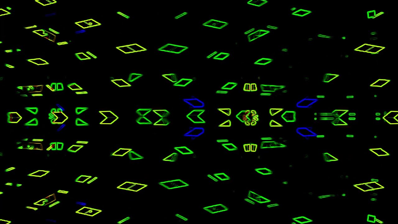 Glitch Pattern - Outline - Effect Layer — Free Stock Footage Archive