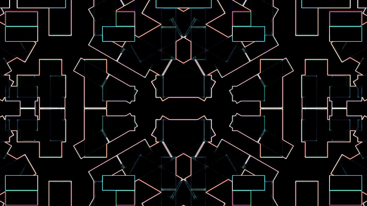 Rhythmic Pattern - Complex Outlines - VJ Loop Effect — Free Stock ...