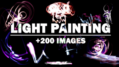 +200 Light Painting Elements — Free Stock Footage Archive