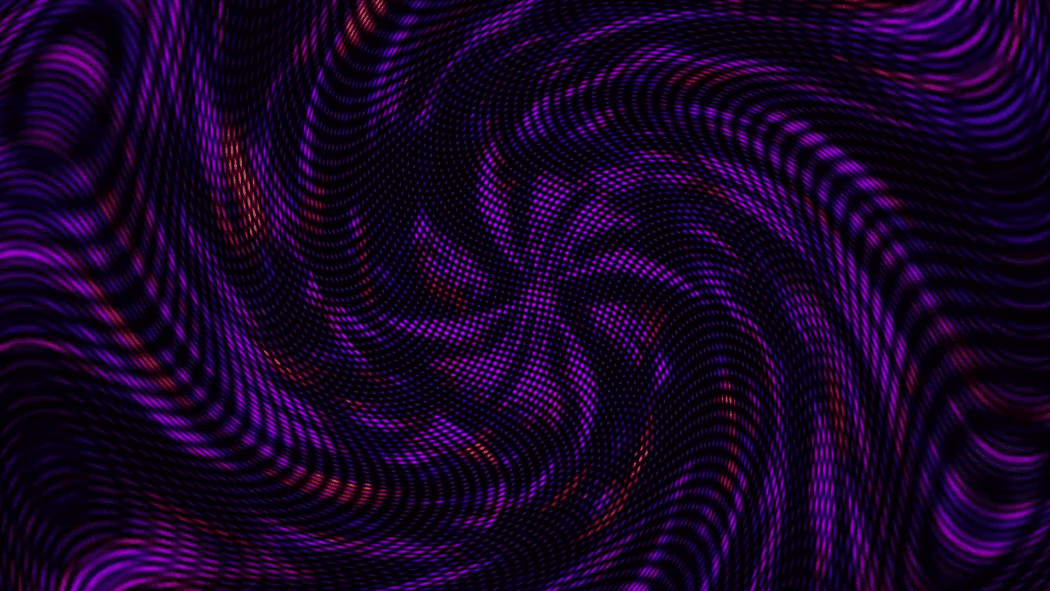 4K Horizontal Glitch Effect Overlay Loop - Soft Gradient