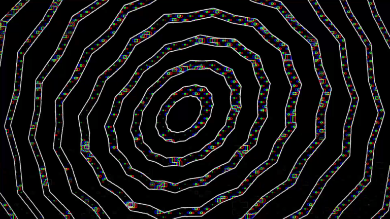 Strange Thick Particles - Night Feeling - Effect Loop