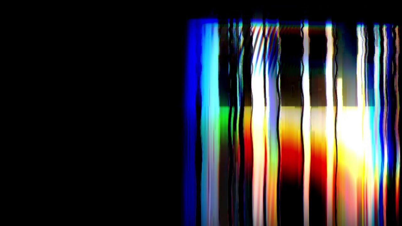 Glitch Effect - Half Screen Scanner — Free Stock Footage Archive