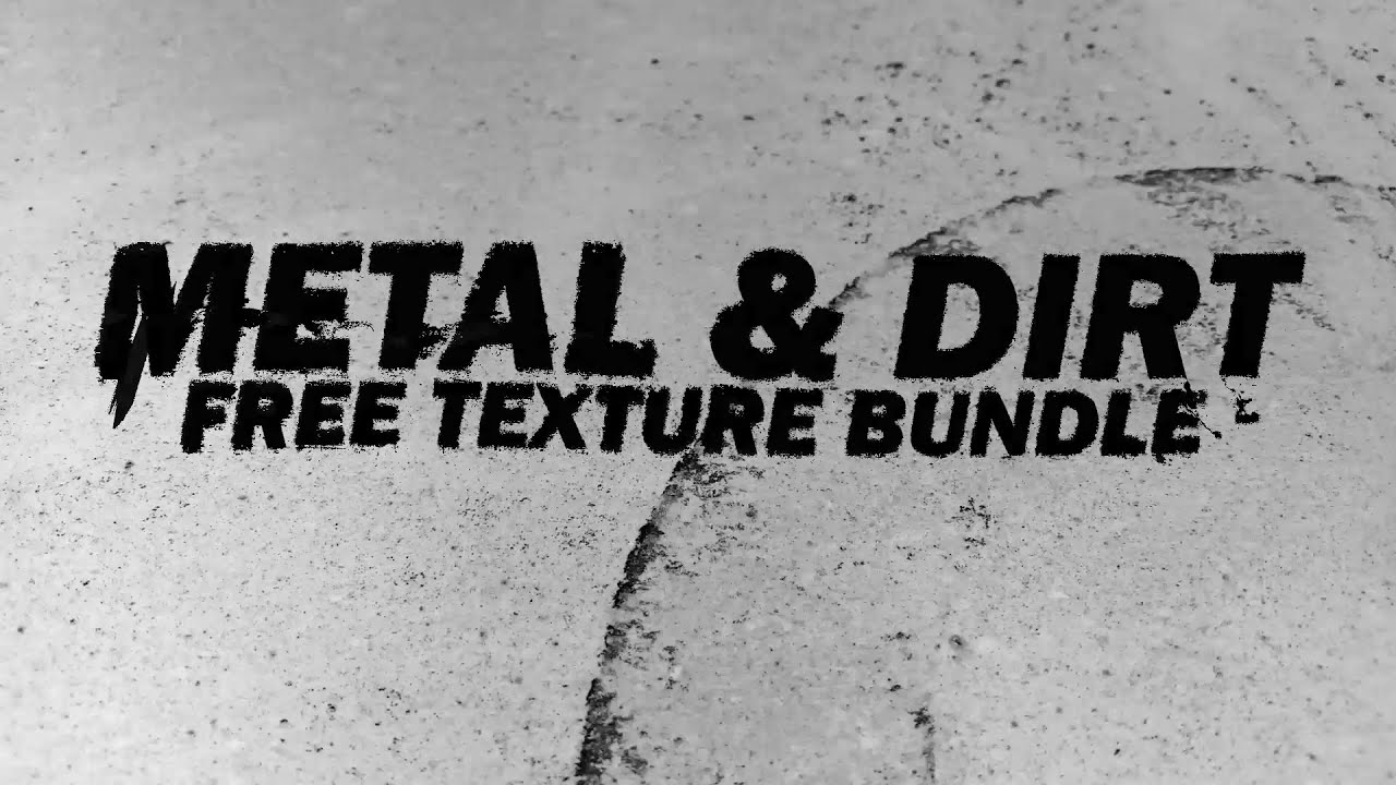 Metal & Dirt - Free Textures Pack | 60 Images