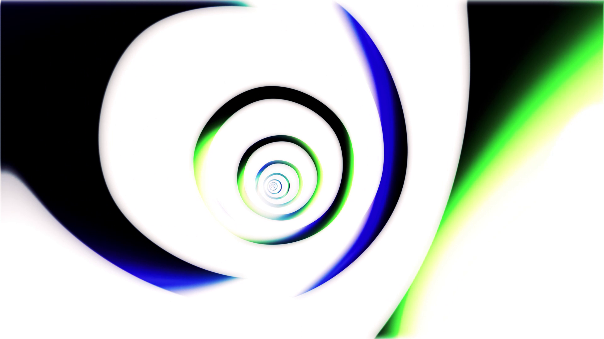 Endless Trippy Circles - Vj Loop Effect - White Background — Free Stock ...