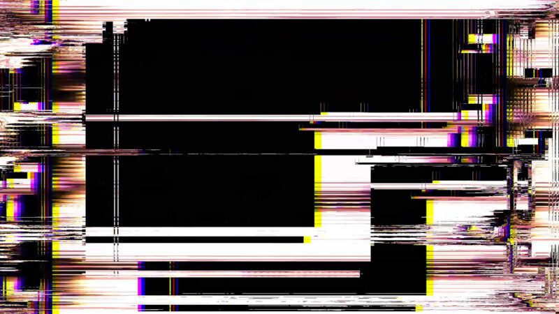 Chaotic Glitch Grid Overlay | Free Stock Footage Archive