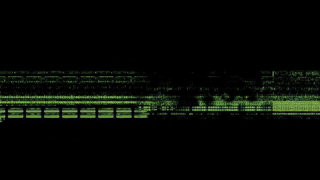 Strong Glitch Screen - Bildfehler - Monitor Disturbance Effect