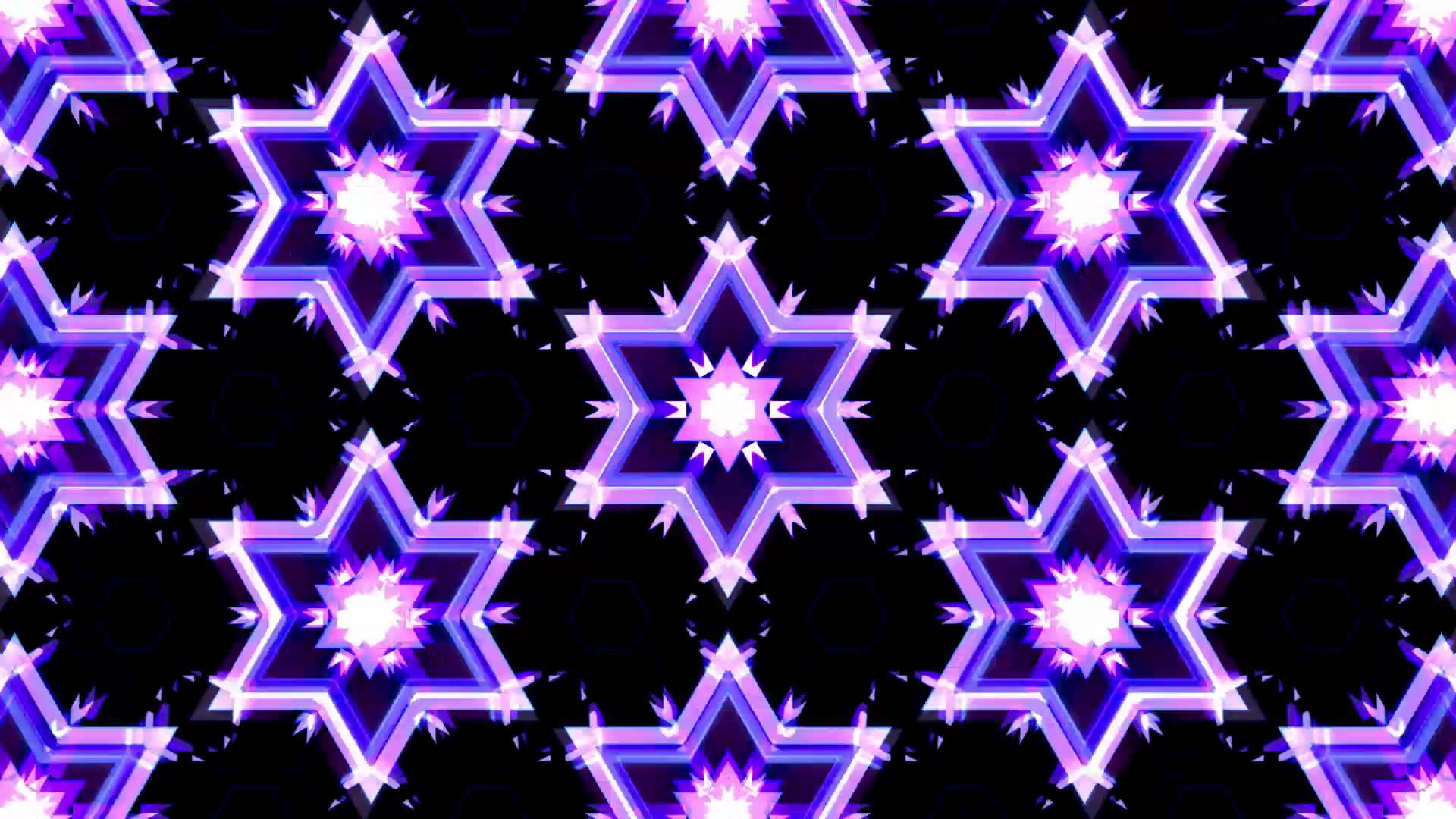 Rhythmic Glitch Pattern - Flickering Stars - Abstract Effect Loop ...