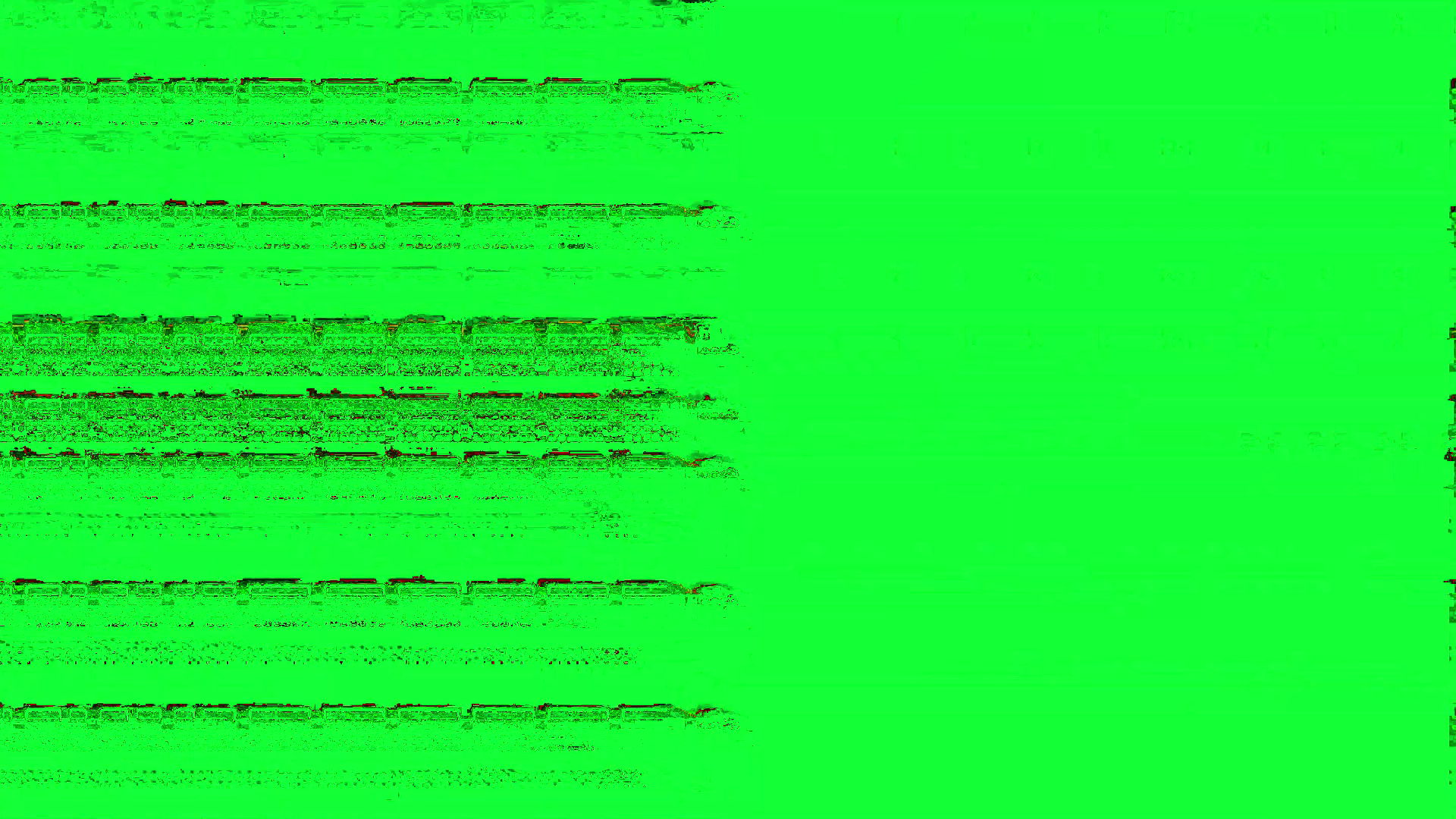 TV Disturbance - Transition Effect - Lofi Green Screen — Free Stock ...