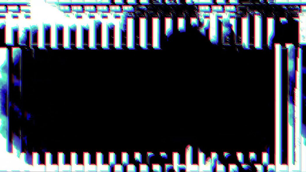 Glitch Screen - Shift TV Error - VHS Effect Loop