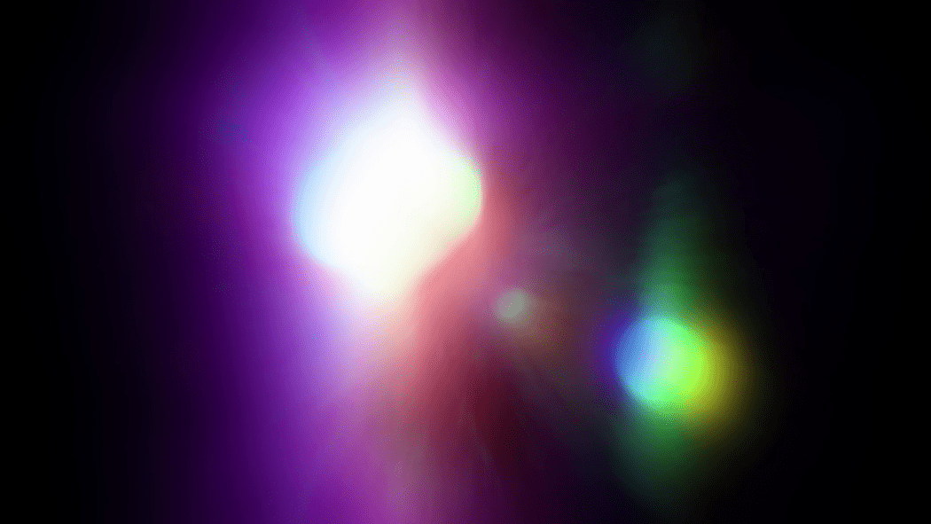Green Screen Light Leak Transition