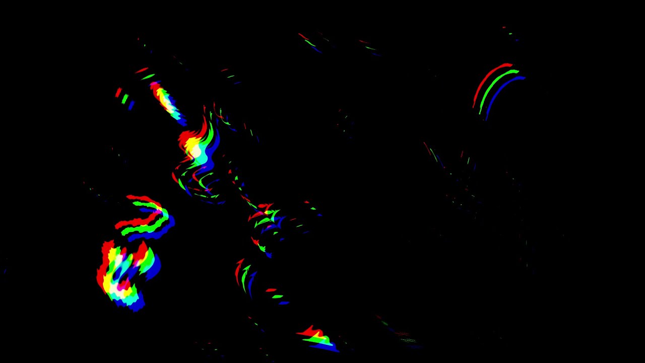 Rgb Glitch Grunge Particles Background And Overlay Loop — Free Stock Footage Archive