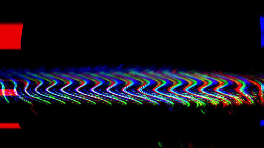 VHS Rewind Fragments - Glitch Overlay Error Effect