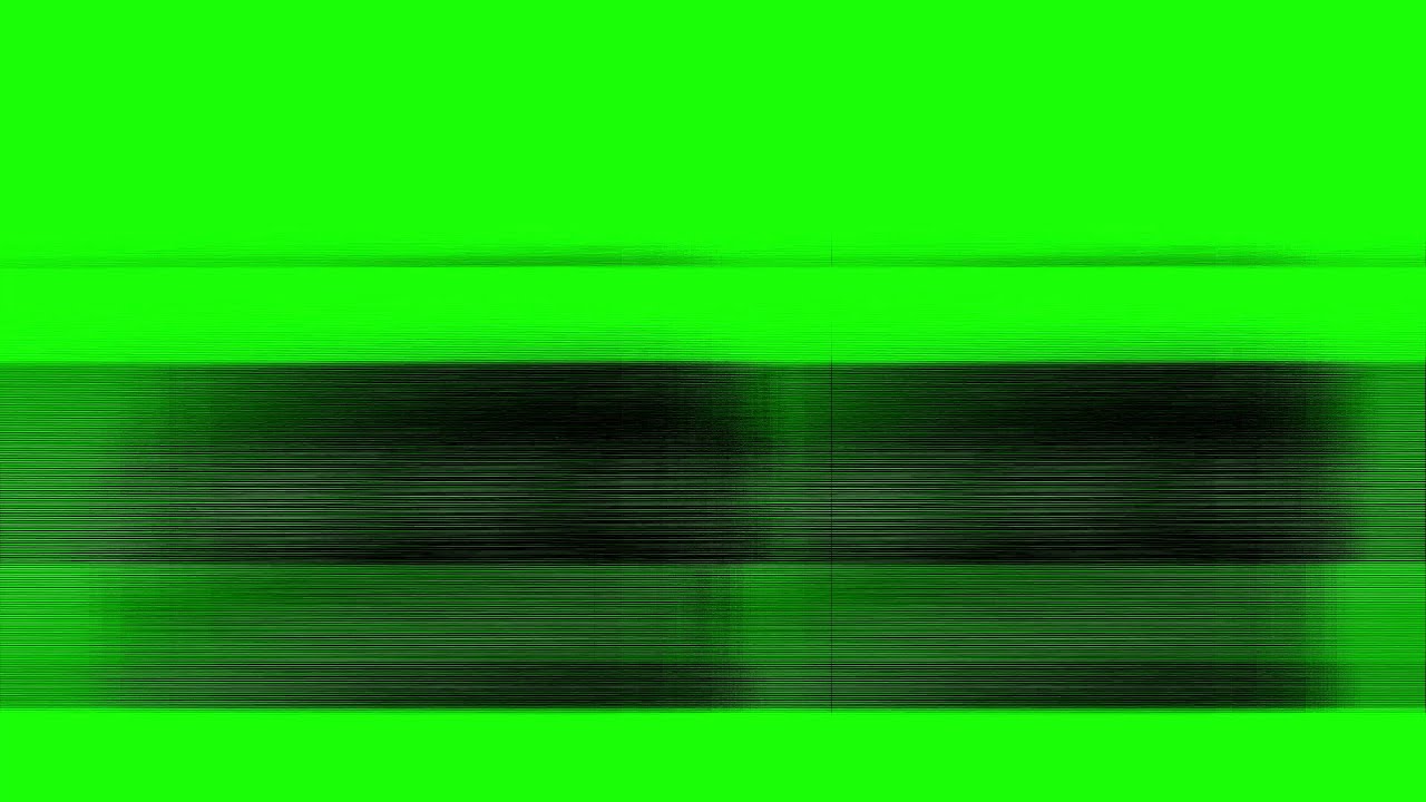 TV Screen Glitch Noise Effect - Lofi Green Screen Overlay Loop — Free ...