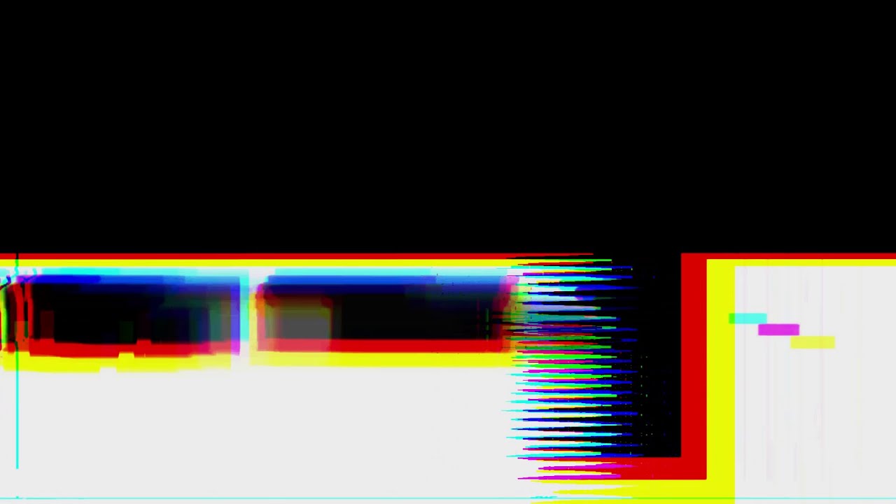 Half Broken Screen Effect - Defect Lower Area - Glitch Loop — Free ...