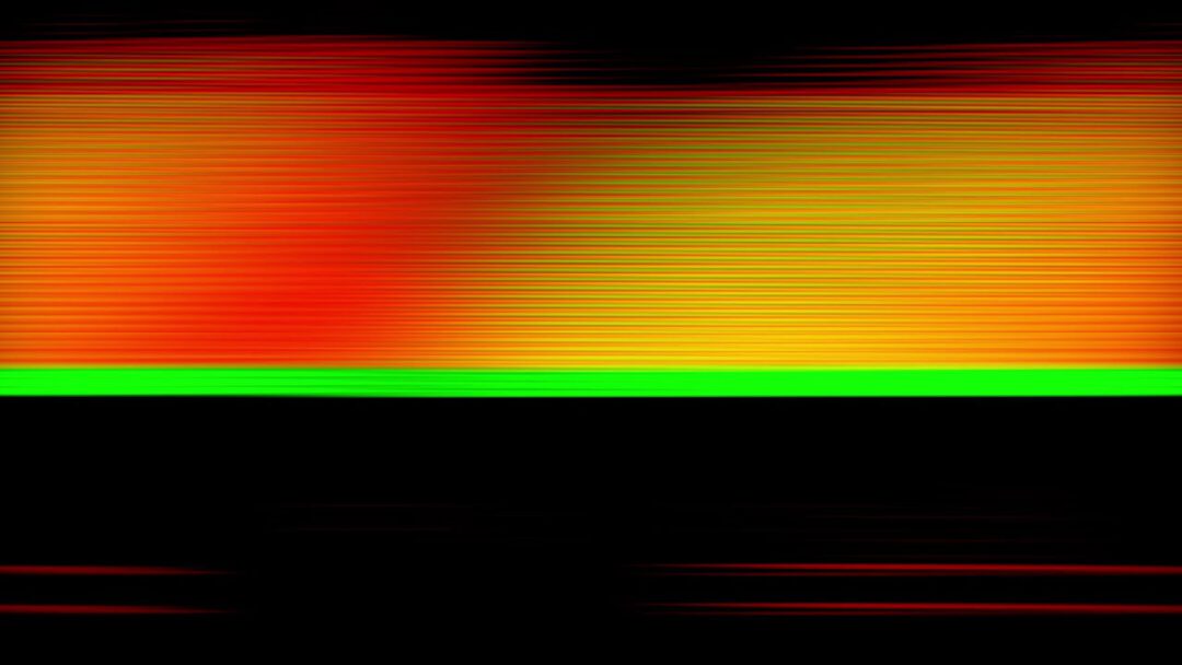 Green Glitch Screen - Broken Effect Layer