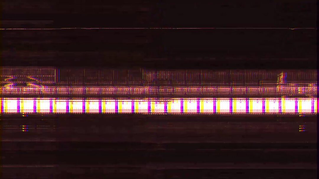 Three-Colored Glitch Particles - Effect Loop — Free Stock Footage Archive