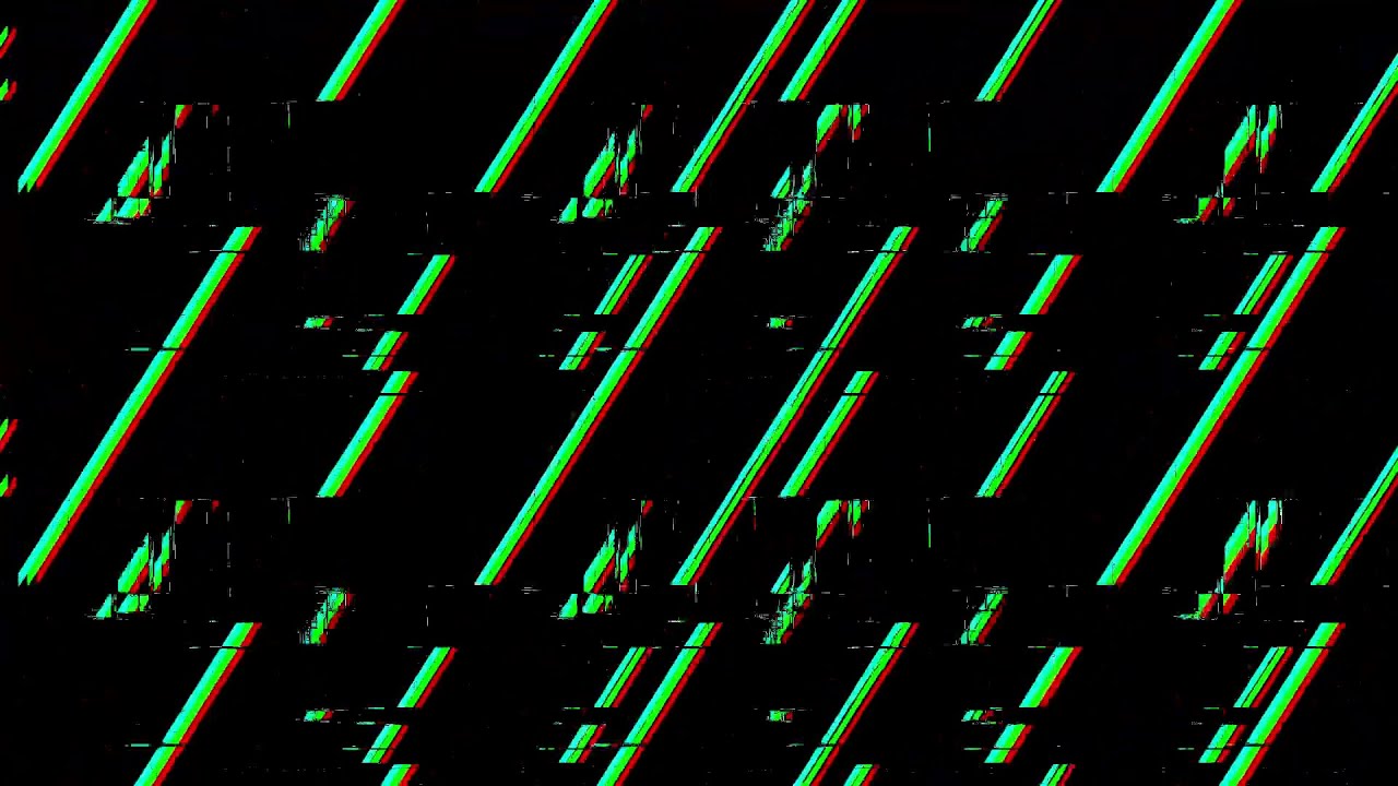 Green Screen Transition - Block - Digital Glitch