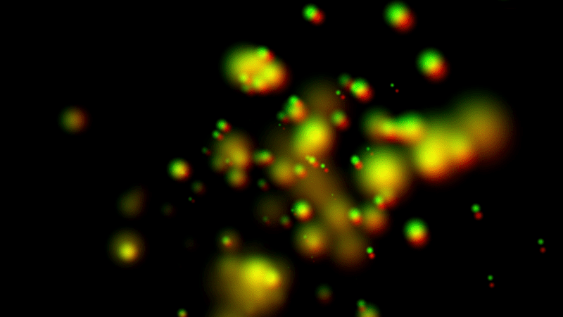 Glitchy Dirt Spots Effect - Green Screen Overlay Loop