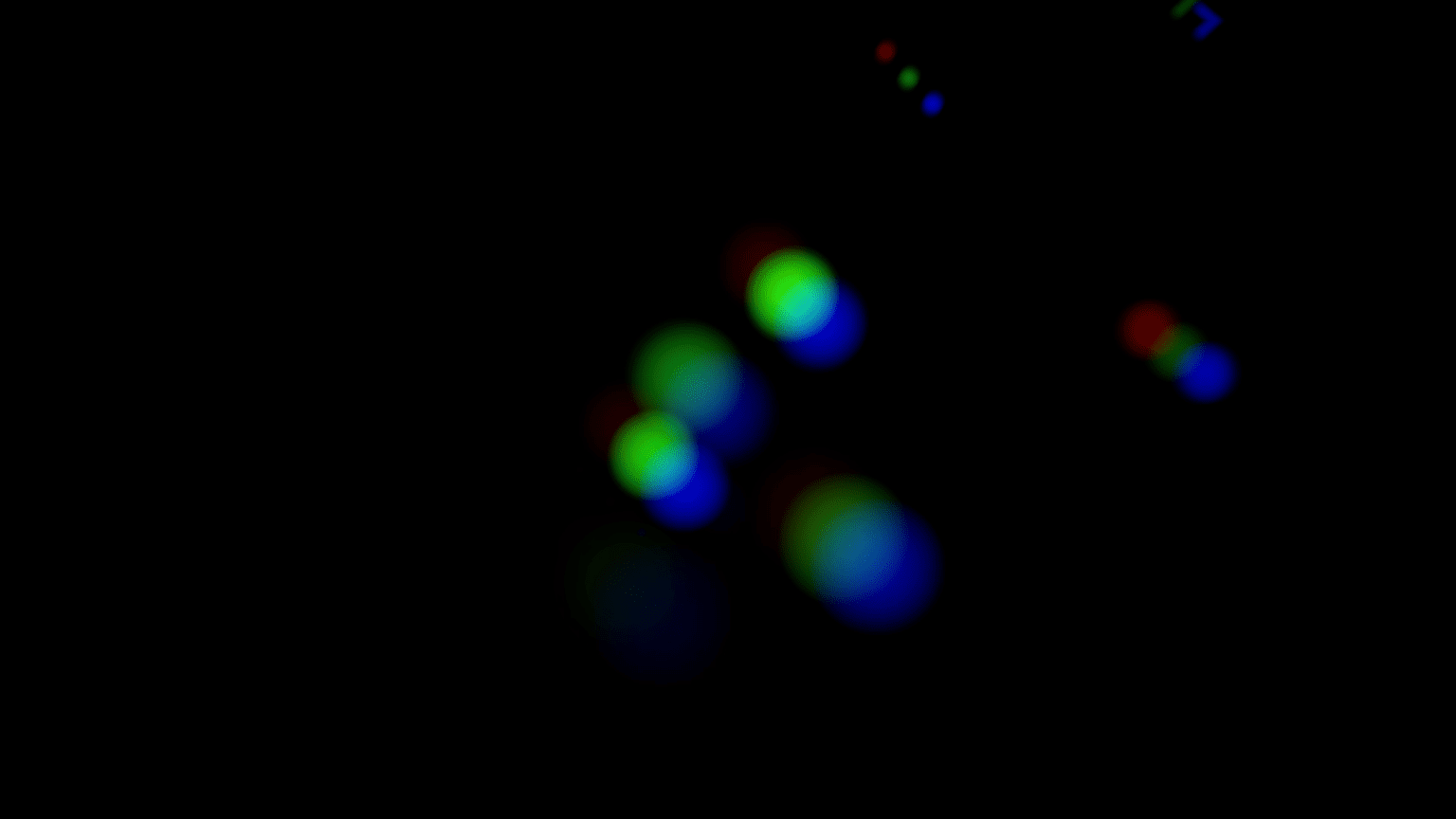 Dust Particles + Glitch Effect - Green Screen Loop